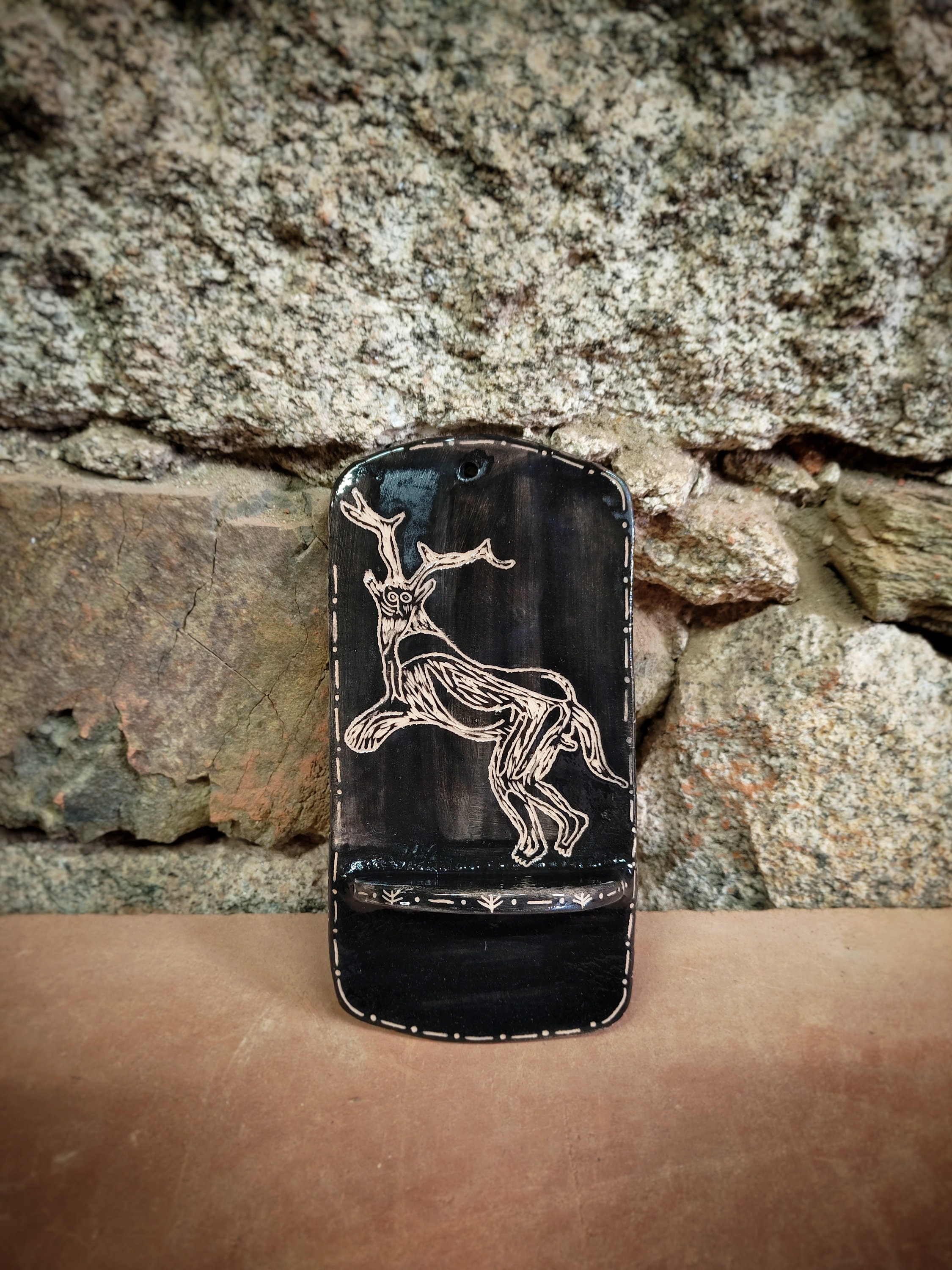 Neolithic Idol Plaque Ceramic Wall Piece - Etsy