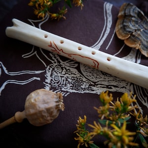 Bone Flute - Prehistoric Art - Etsy