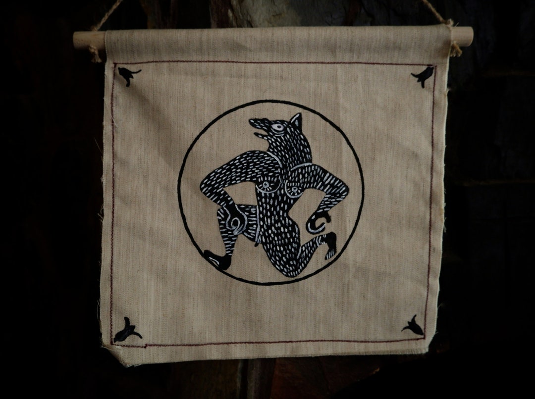 Werewolf - Inspired by Etruscan Pottery - Wall Piece - Etsy