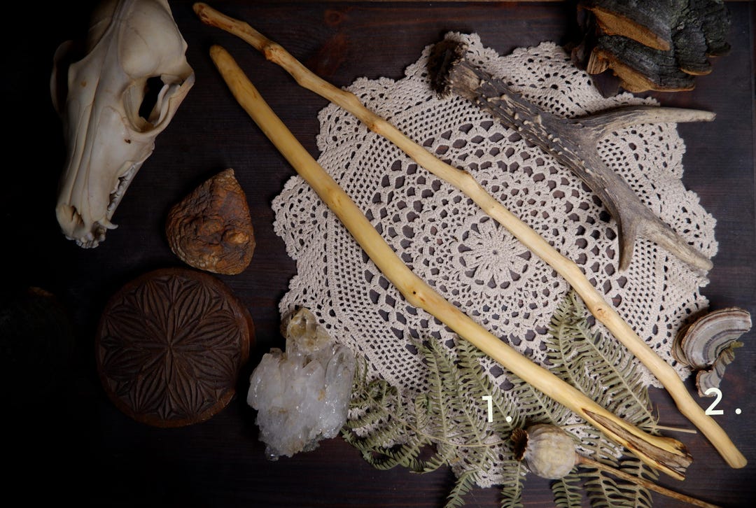 Handmade Natural Wands - Yew /hawthorn - Etsy