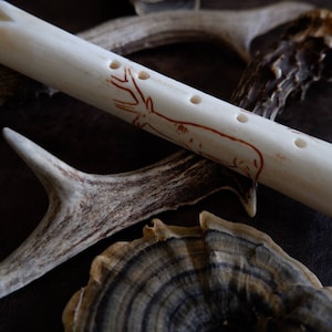 Bone Flute - Prehistoric Art - Etsy