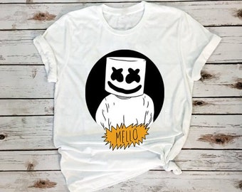 Marshmello shirt | Etsy
