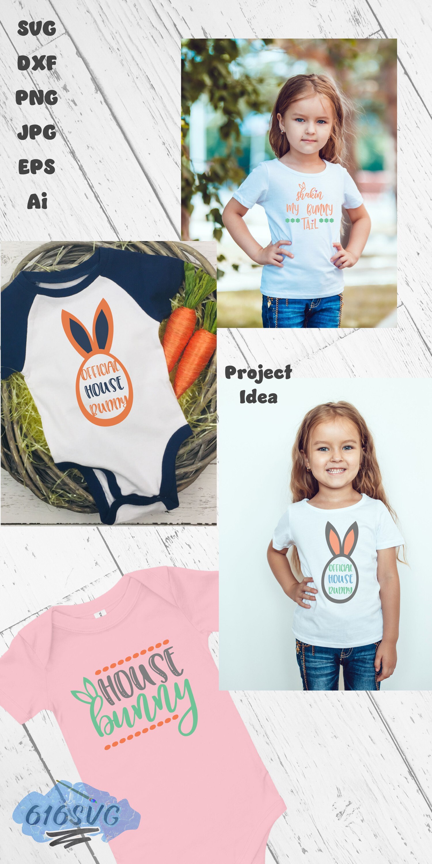 Mini Easter Bundle SVG, Mini Easter SVG Collection - Etsy