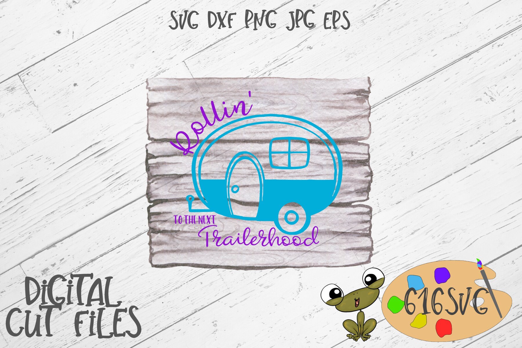 Rollin to the Next Trailerhood SVG - Etsy