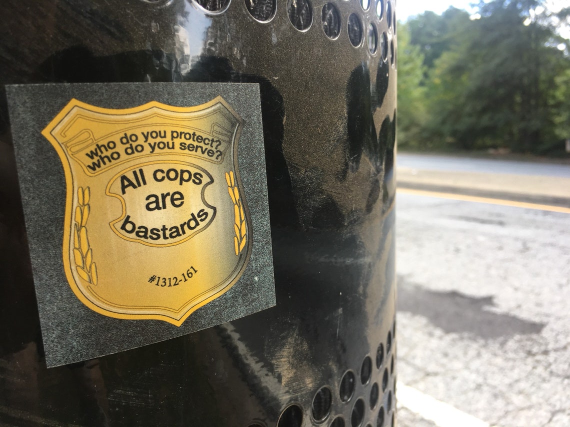 ACAB Stickers Anti Cop Anti Police Anti-capitalism | Etsy