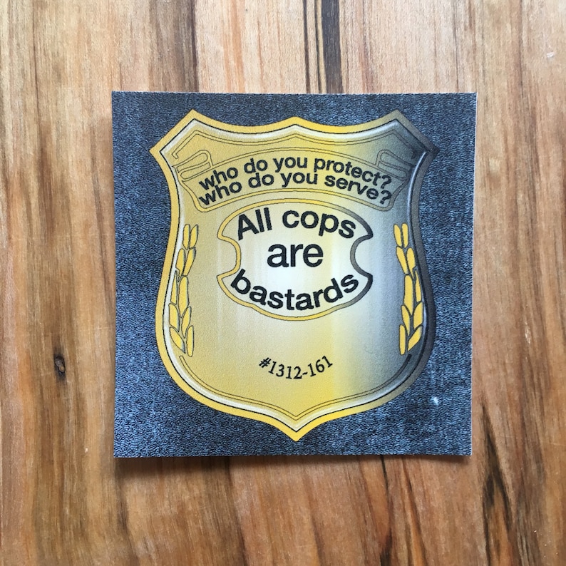 ACAB Stickers Anti Cop Anti Police Anti-capitalism | Etsy