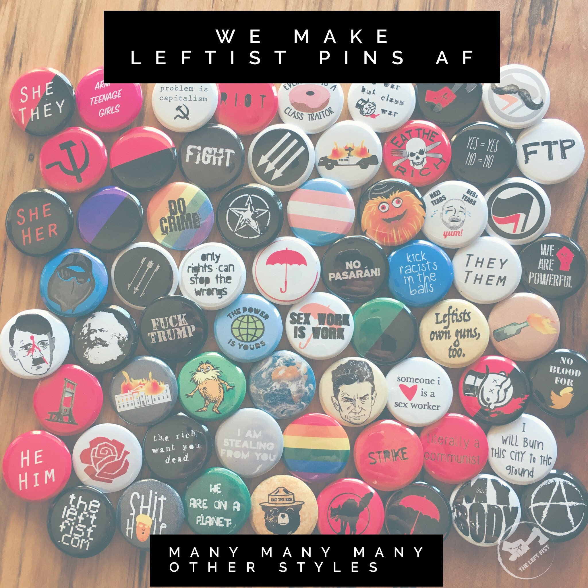 Green Anarchist Pin Button Pack 1 Anarchy - Etsy