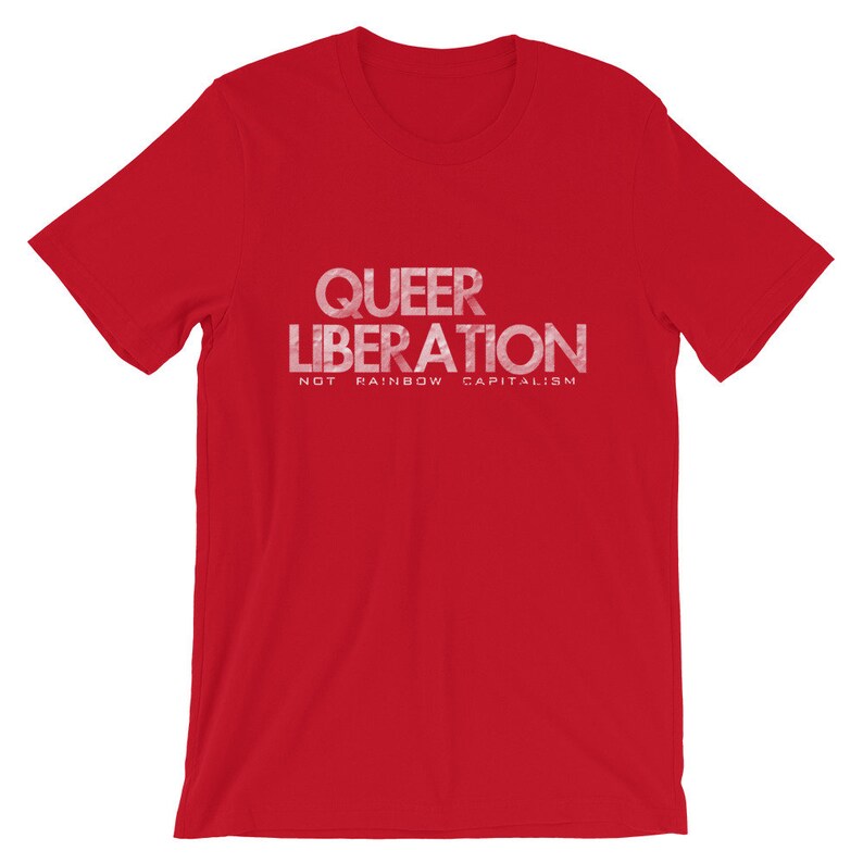 Queer Liberation not Rainbow Capitalism Shirt lbgtqa trans | Etsy Queer Liberation not Rainbow Capitalism Shirt lbgtqa trans | Etsy