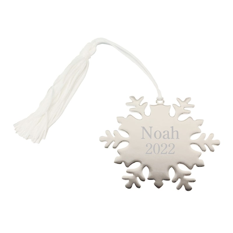 Metal Snowflake for Tree - Etsy