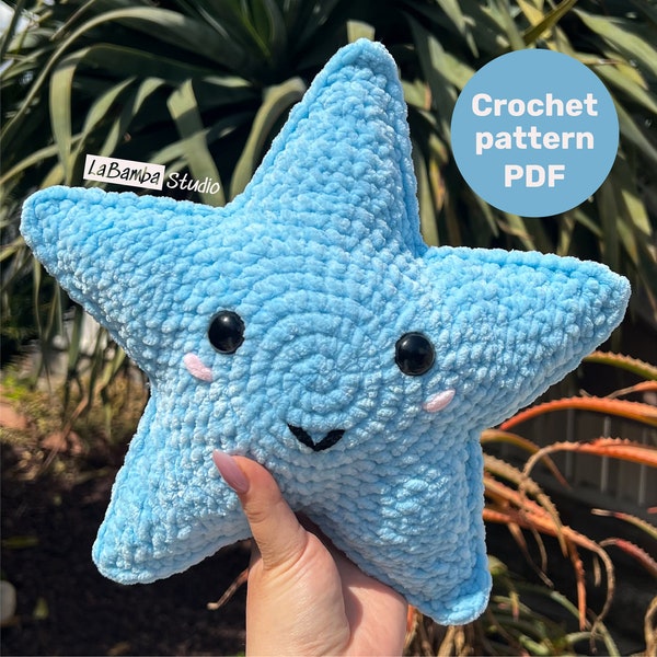 Crochet Star Pattern - Etsy