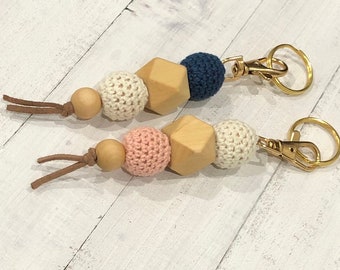 Geometric Keychain - Etsy