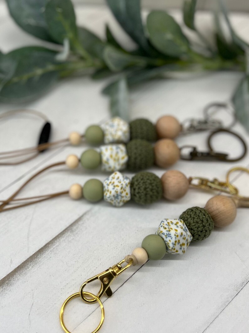 Boho Teacher Lanyard Badge Holder Perfect for Trendy Teachers - Etsy