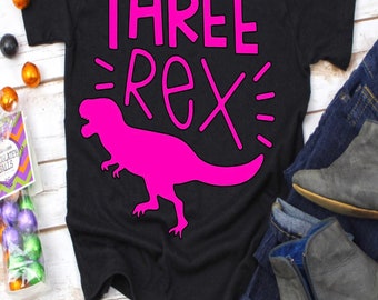 Three rex | Etsy
