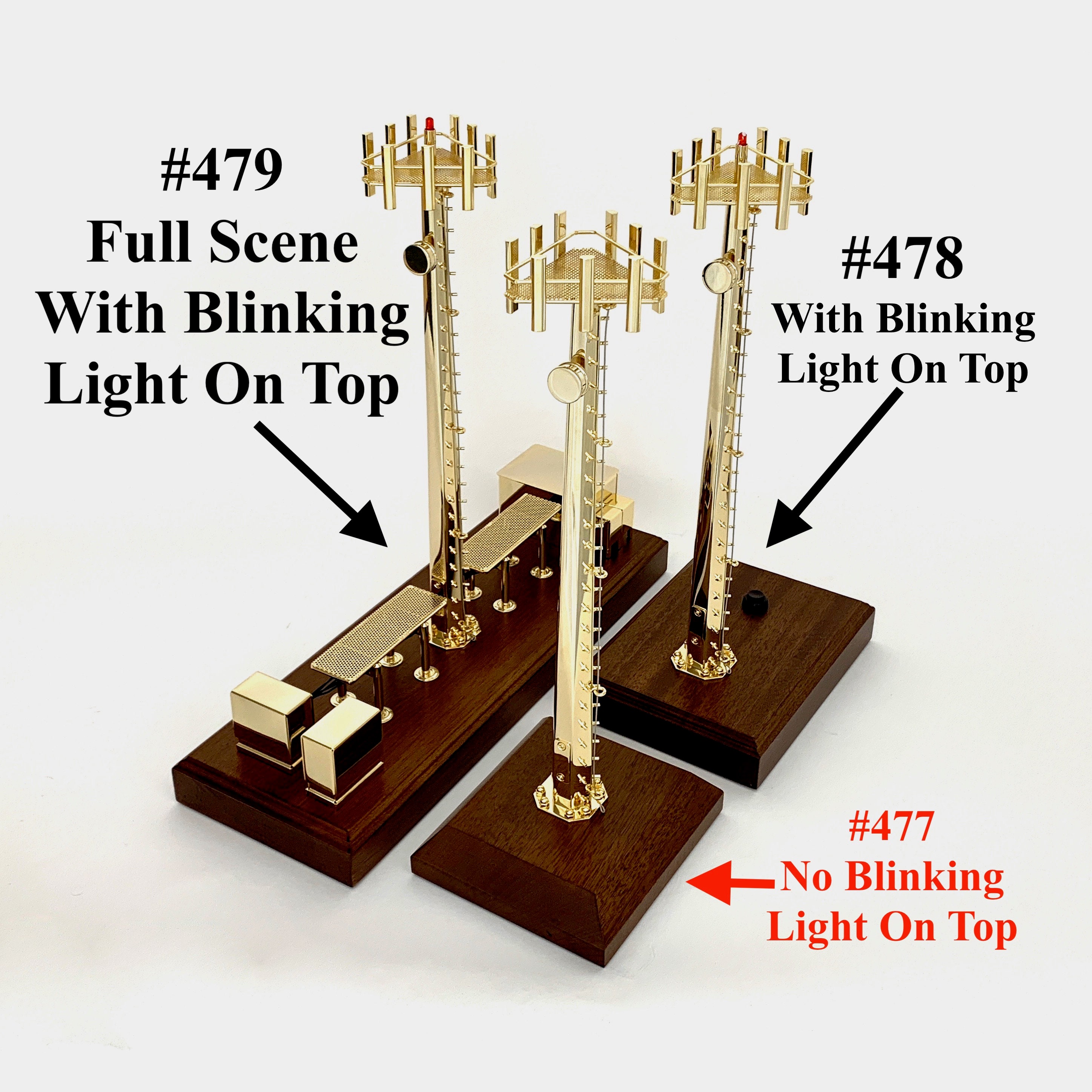Cell Tower Gift Award Model Trophy Telecommunications Collectible ...