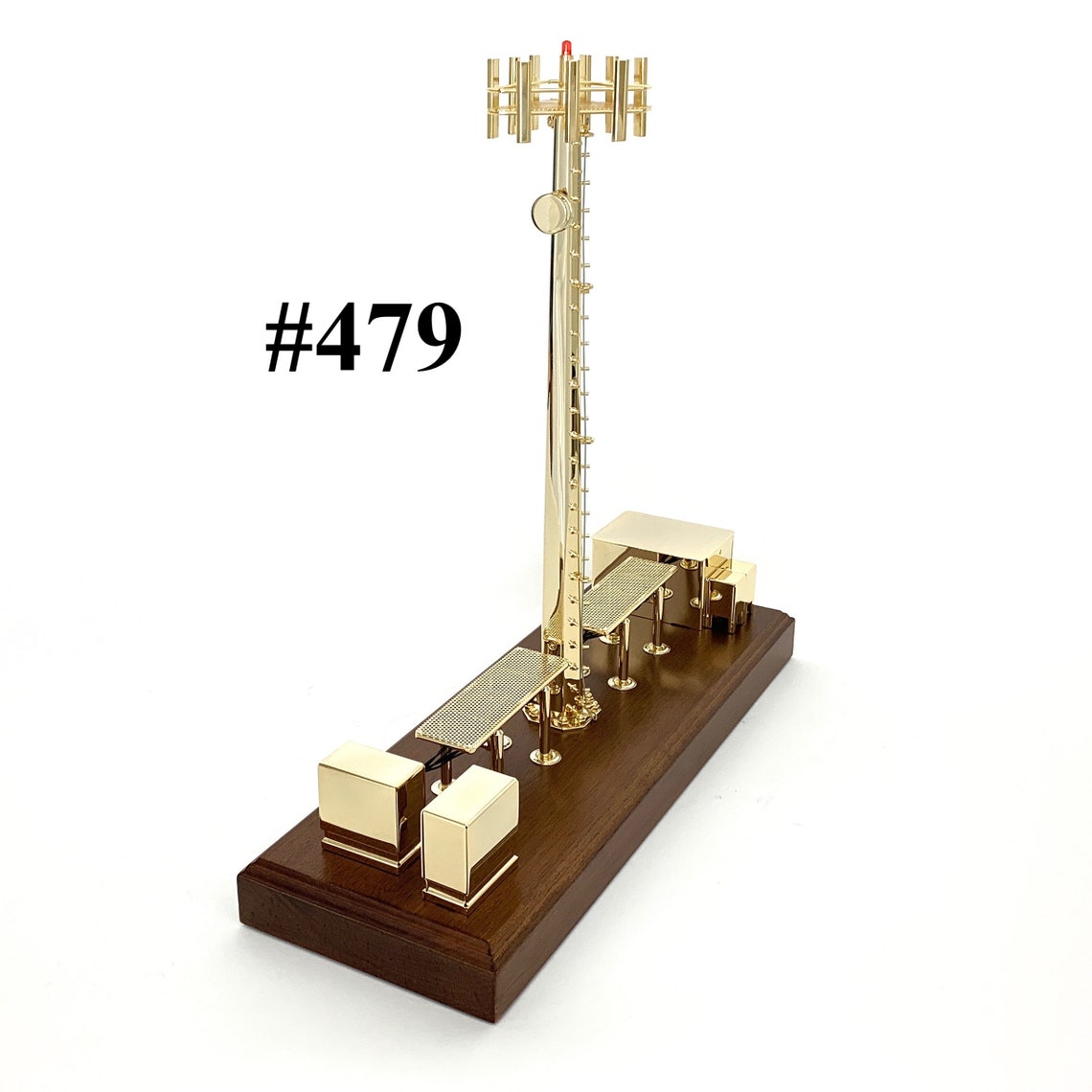 Cell Tower Gift Award Model Trophy Telecommunications Collectible ...