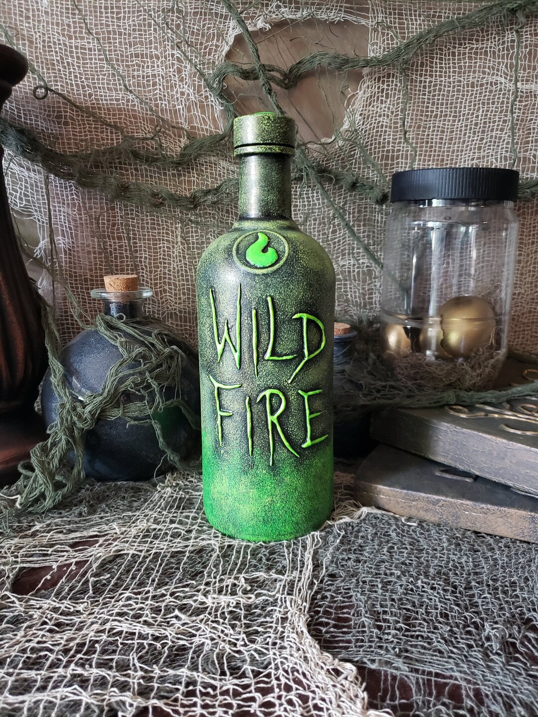 Wild Fire - Creepy Potion Bottle - Game of Thrones - Apothecary - Etsy