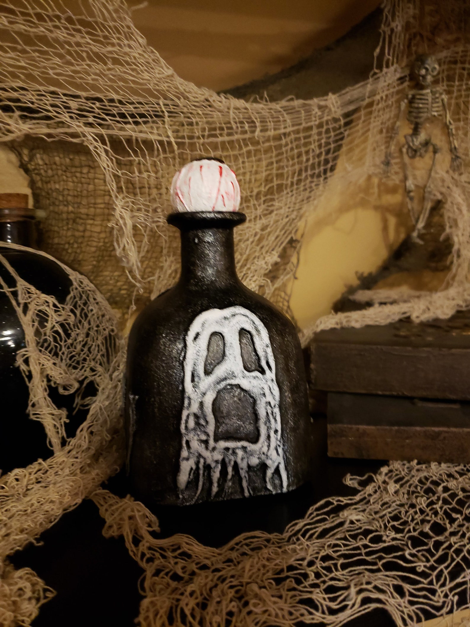 Espiritu - Creepy Halloween Bottle - Witch Potion - Apothecary ...