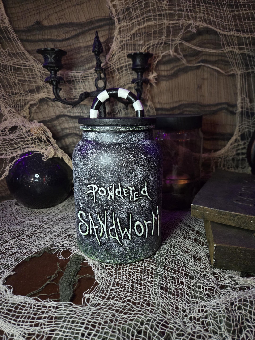 Powdered Sandworm - Potions - Poison - Beetlejuice - Witch Decor ...