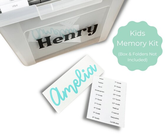 Kids Memory Kit - Etsy
