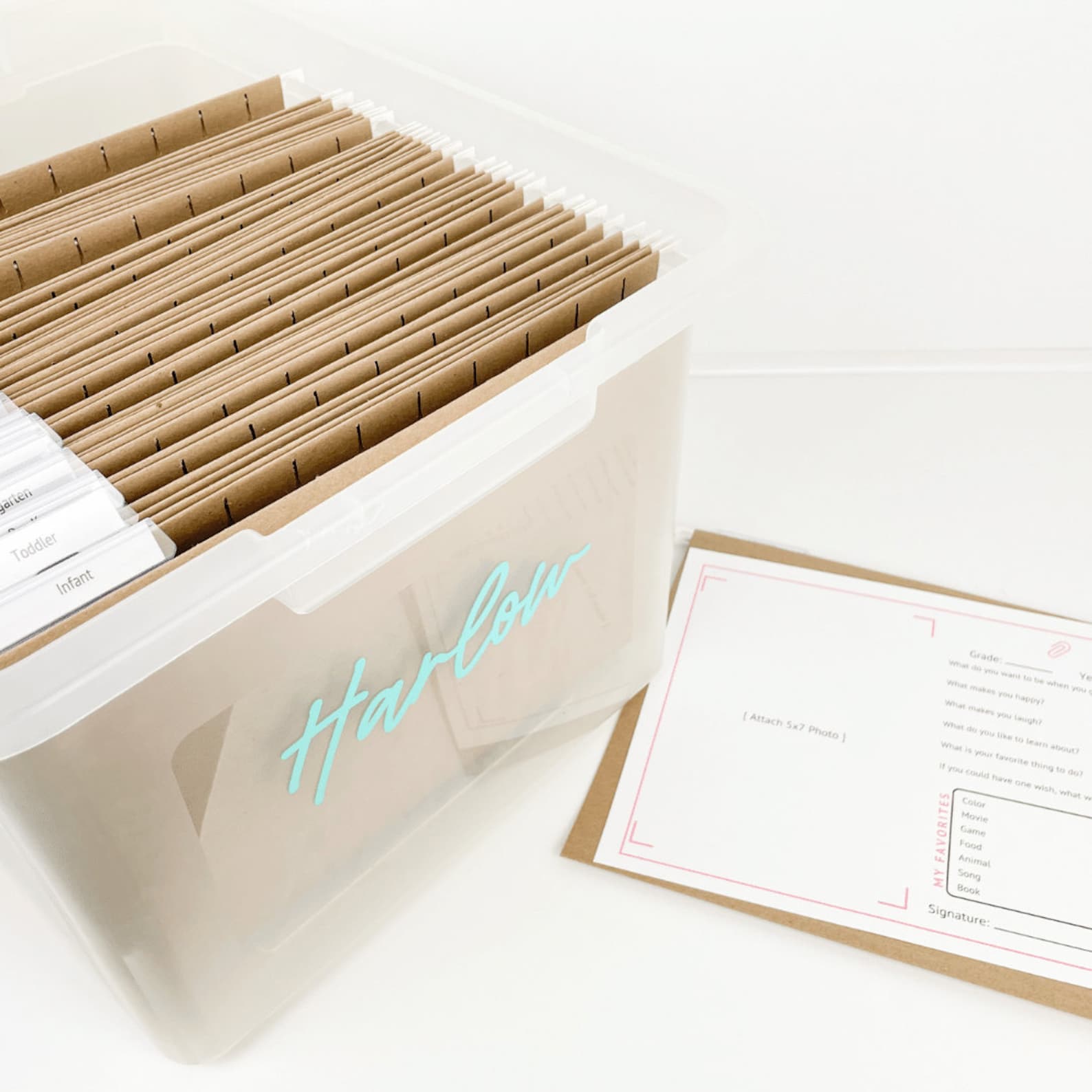 School Year Interview Printable - Etsy