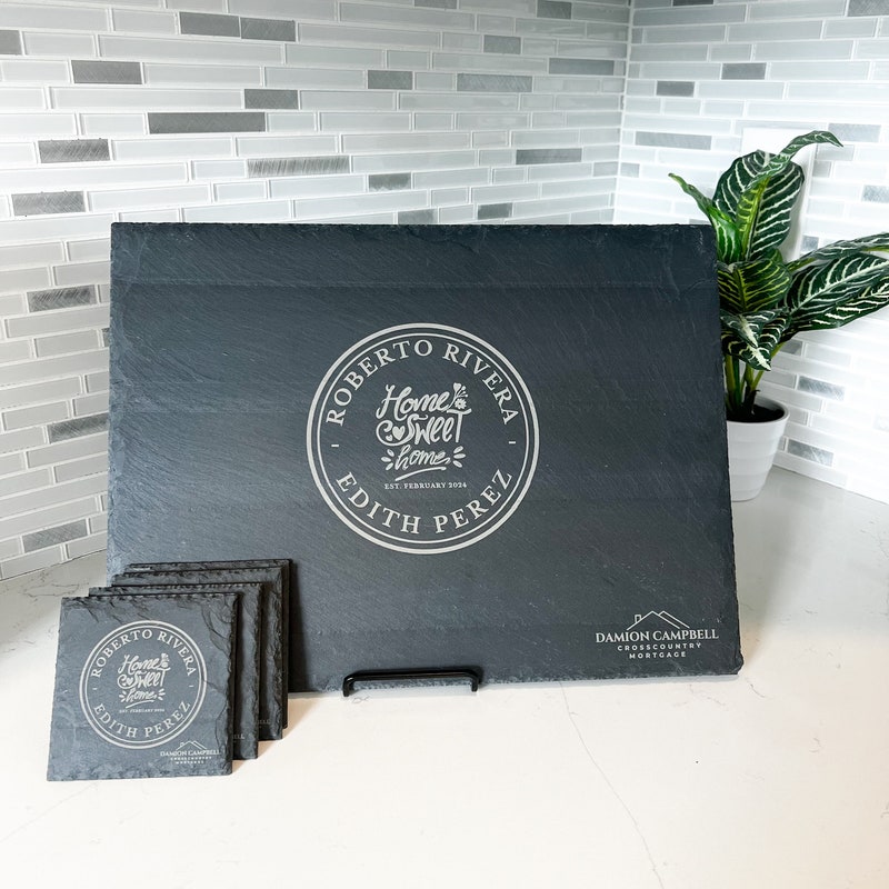 Slate Cheese Board - Etsy