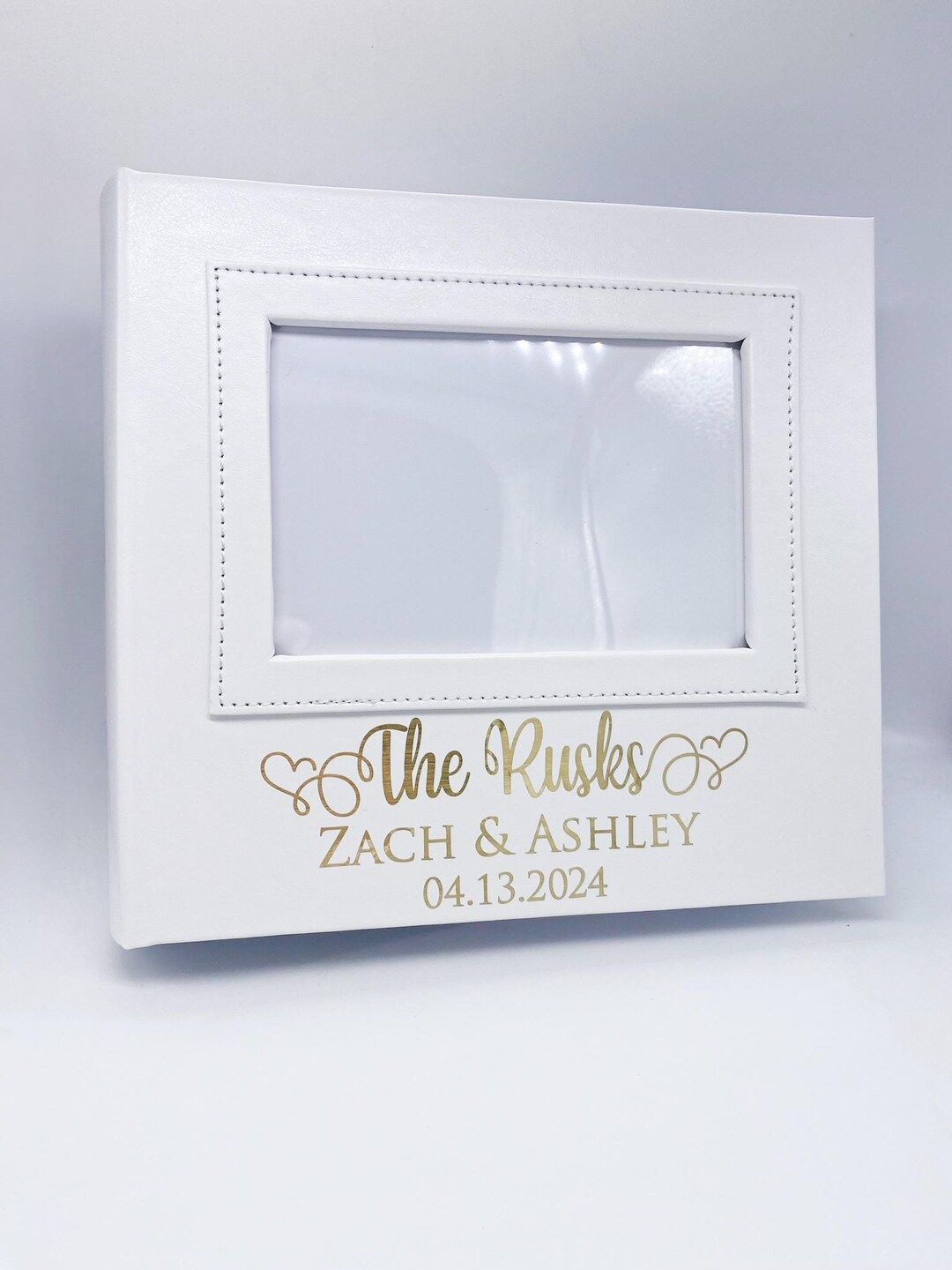 Custom Photobooth Scrapbook Personalized Photo Booth Guestbook 2x6 Inch ...