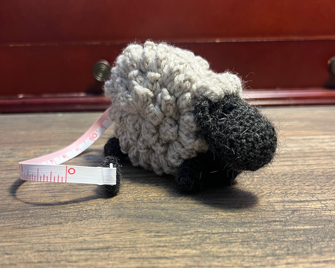 Crochet Sheep Tape Measure Animal Tape Measure Christmas - Etsy