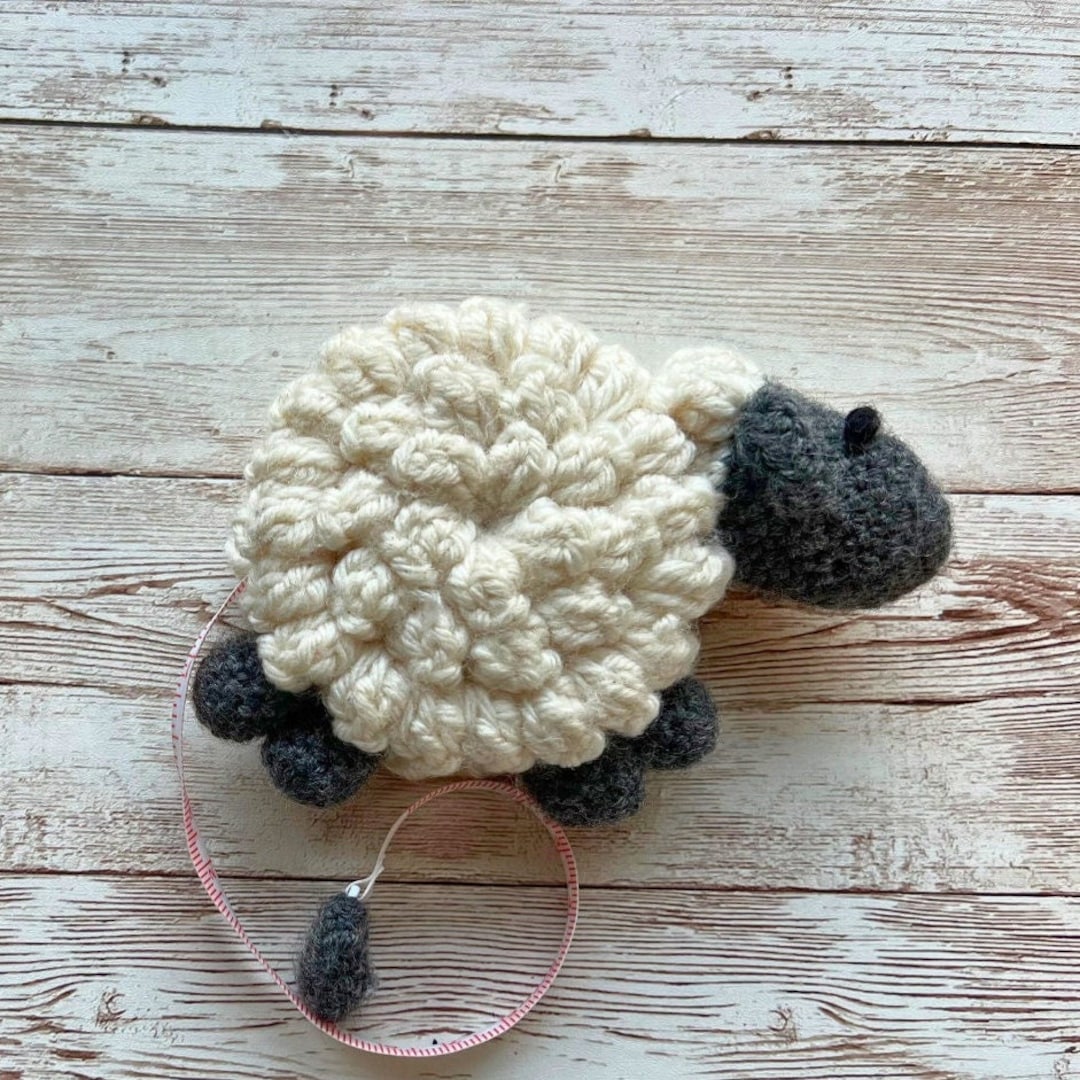 Crochet Sheep Pattern for Novelty Tape Measure - Etsy