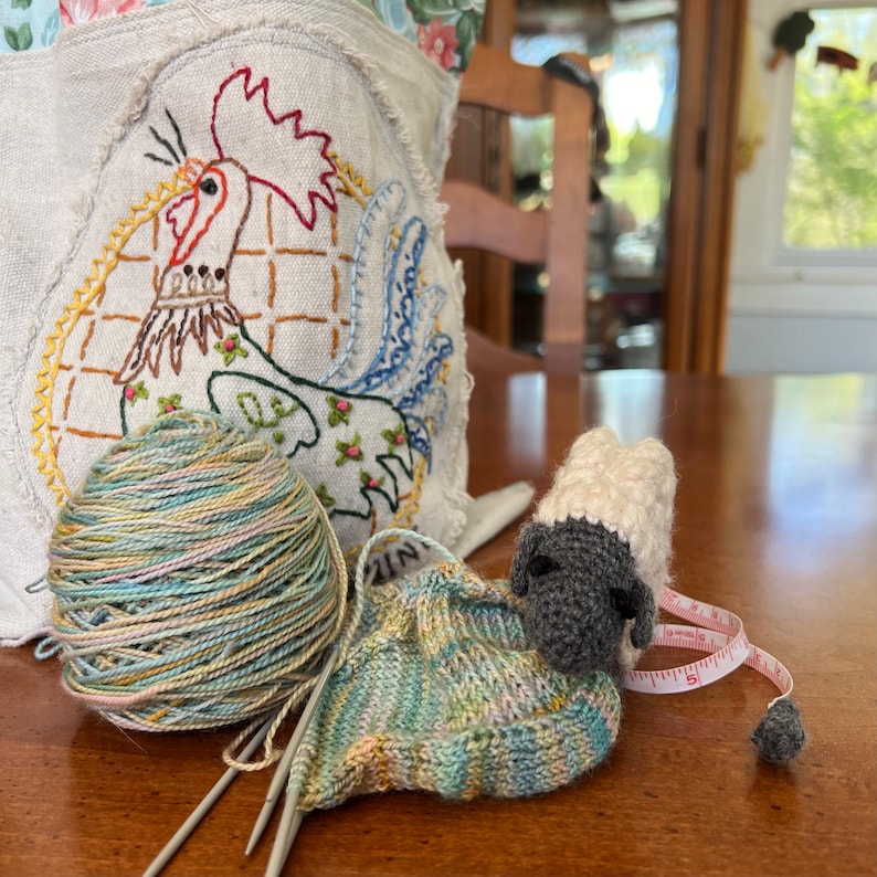 Crochet Sheep Tape Measure, Animal Tape Measure, Christmas Gift for ...