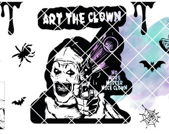 Art the Clown, Valentine Horror PNG, Terrifier PNG, Valentine ...