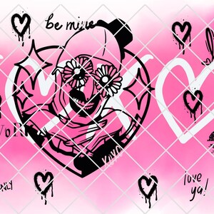 Art the Clown, Valentine Horror PNG, Terrifier PNG, Valentine ...