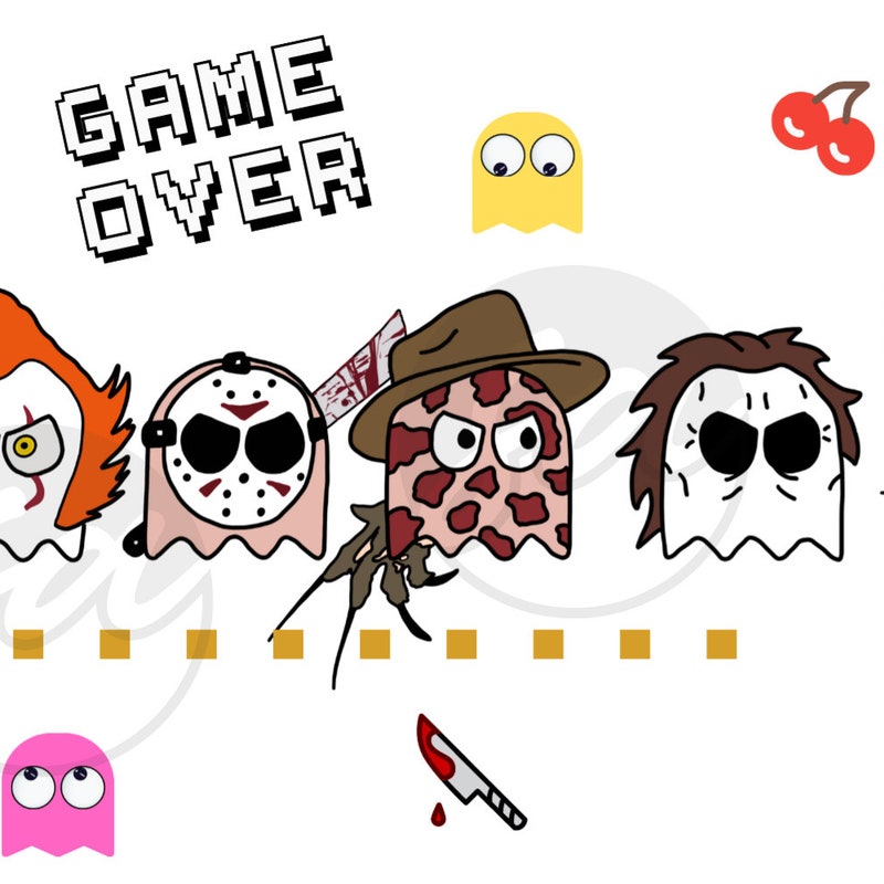 Pacman Ghosts Decor - Etsy