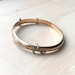 Antique 9 Carat Gold Bangle - Etsy