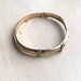 Antique 9 Carat Gold Bangle - Etsy