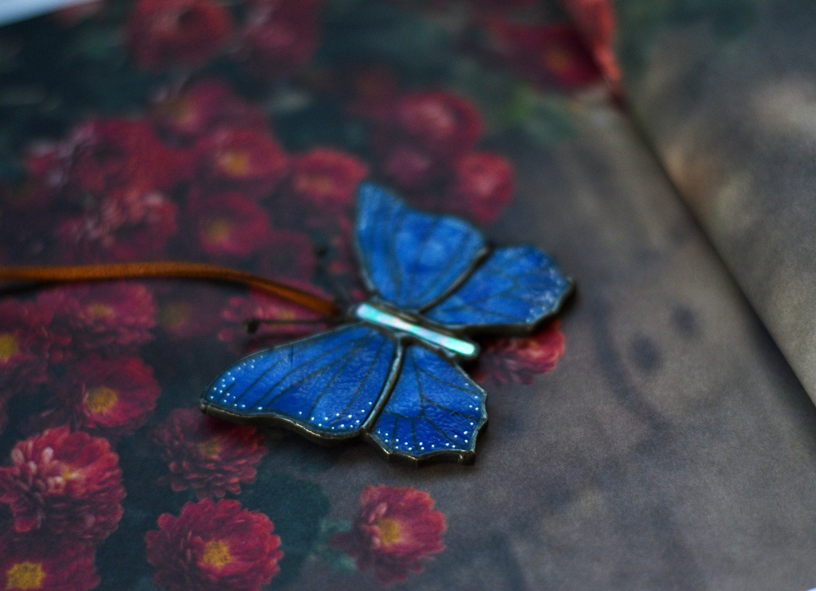 Blue Butterfly | Stained Glass Butterfly | Glass Wings | Stained Glass ...