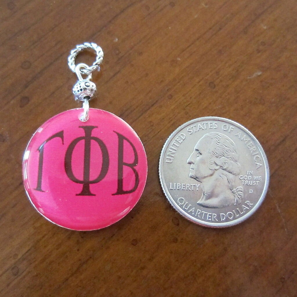 Set of 2 Gamma Phi Beta Sorority Greek Letters Resin Charm - Etsy