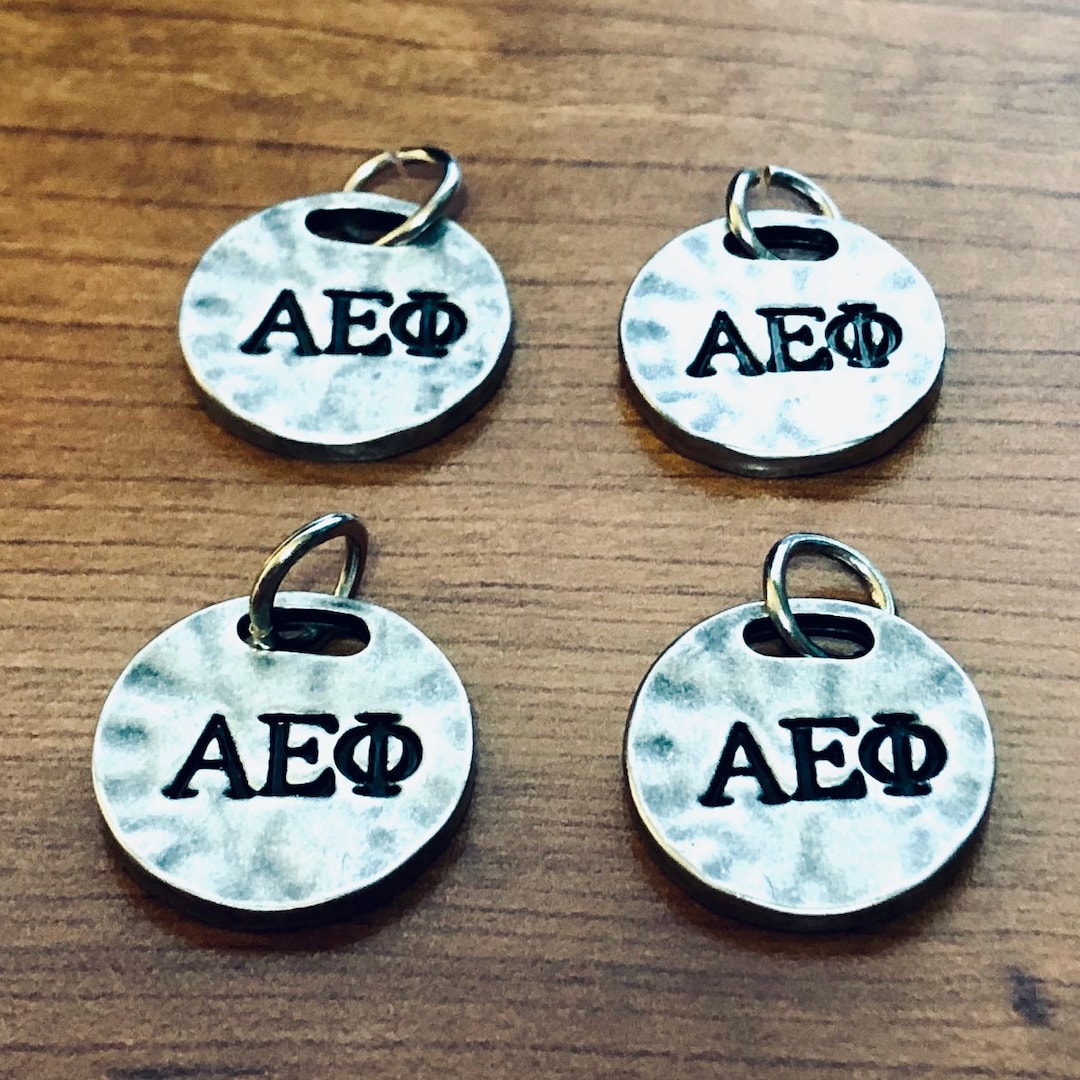 New! Set of 4 Alpha Epsilon Phi Aephi Greek Letters Sisters Are Forever ...