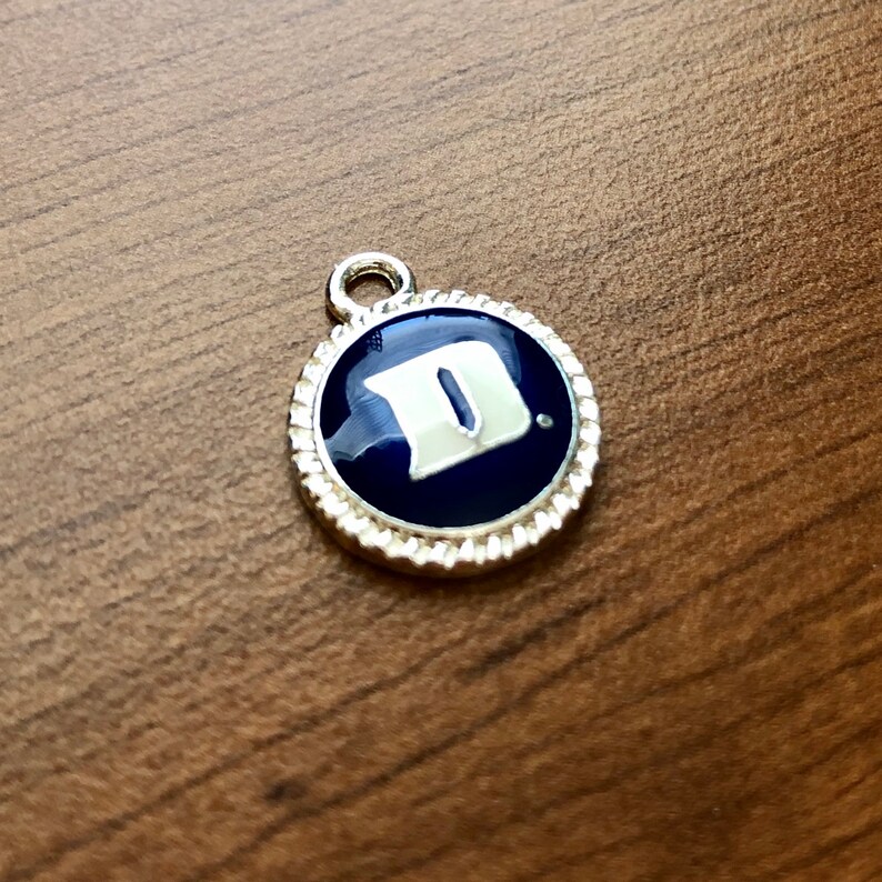 New, Wholesale Lot, Set of 6 MINI Round Enamel Duke University Blue ...