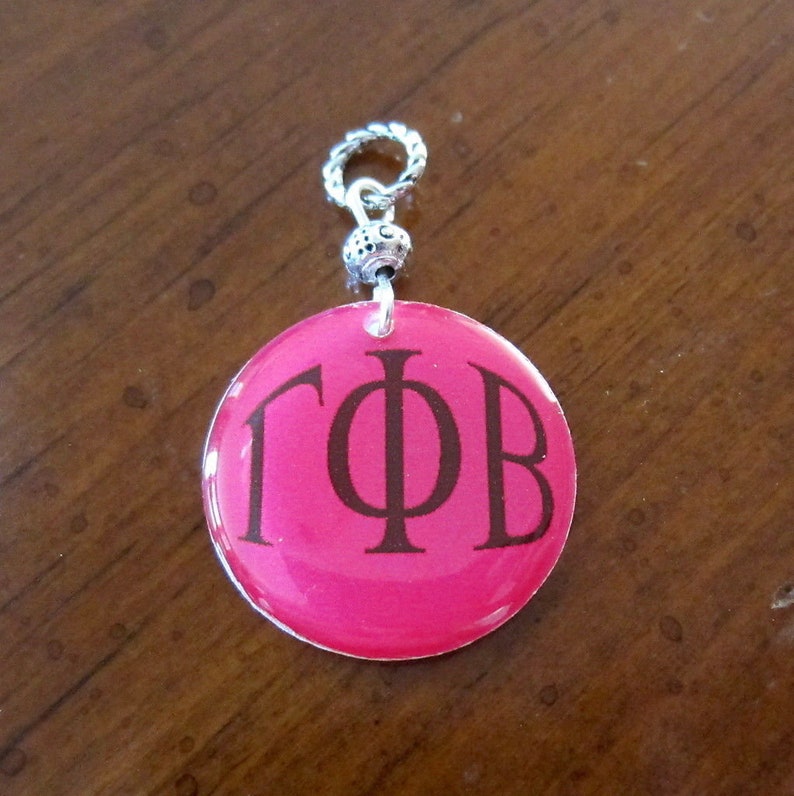 Set of 2 Gamma Phi Beta Sorority Greek Letters Resin Charm - Etsy