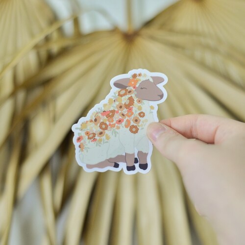 Lamb Sticker - Etsy