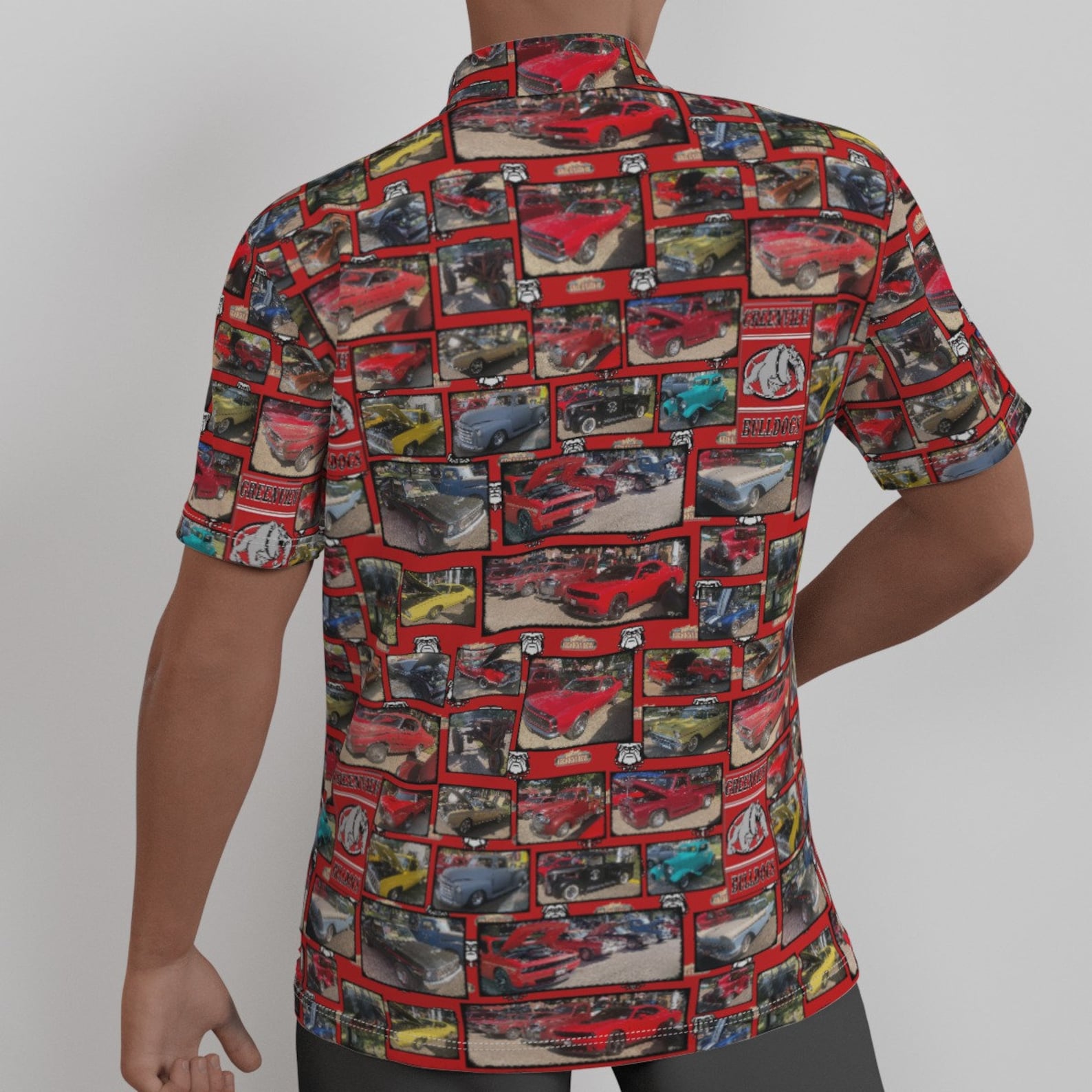 Greenview Labor Day Car Show All-over Print Men's Shirt Button Down ...
