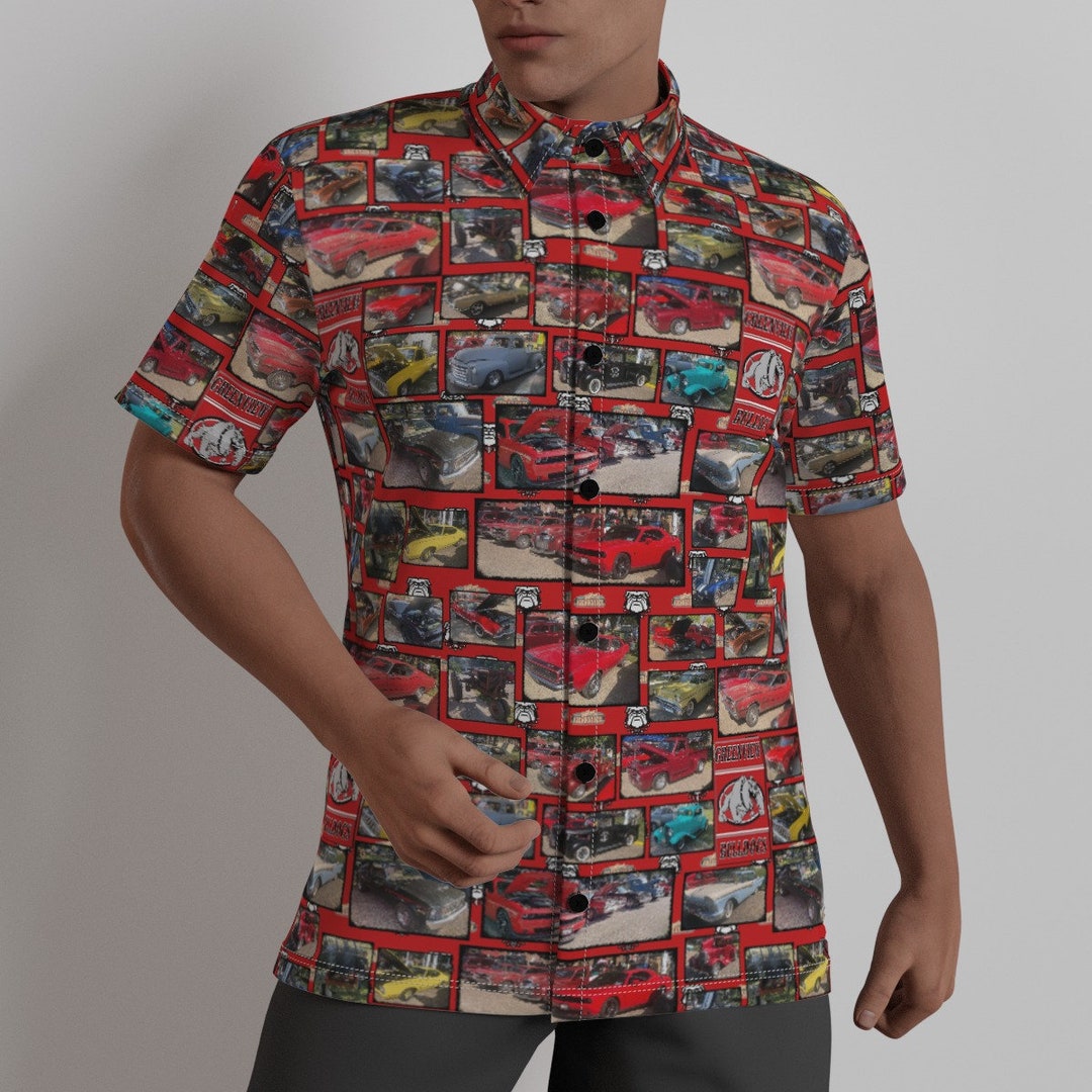 Greenview Labor Day Car Show All-over Print Men's Shirt Button Down ...