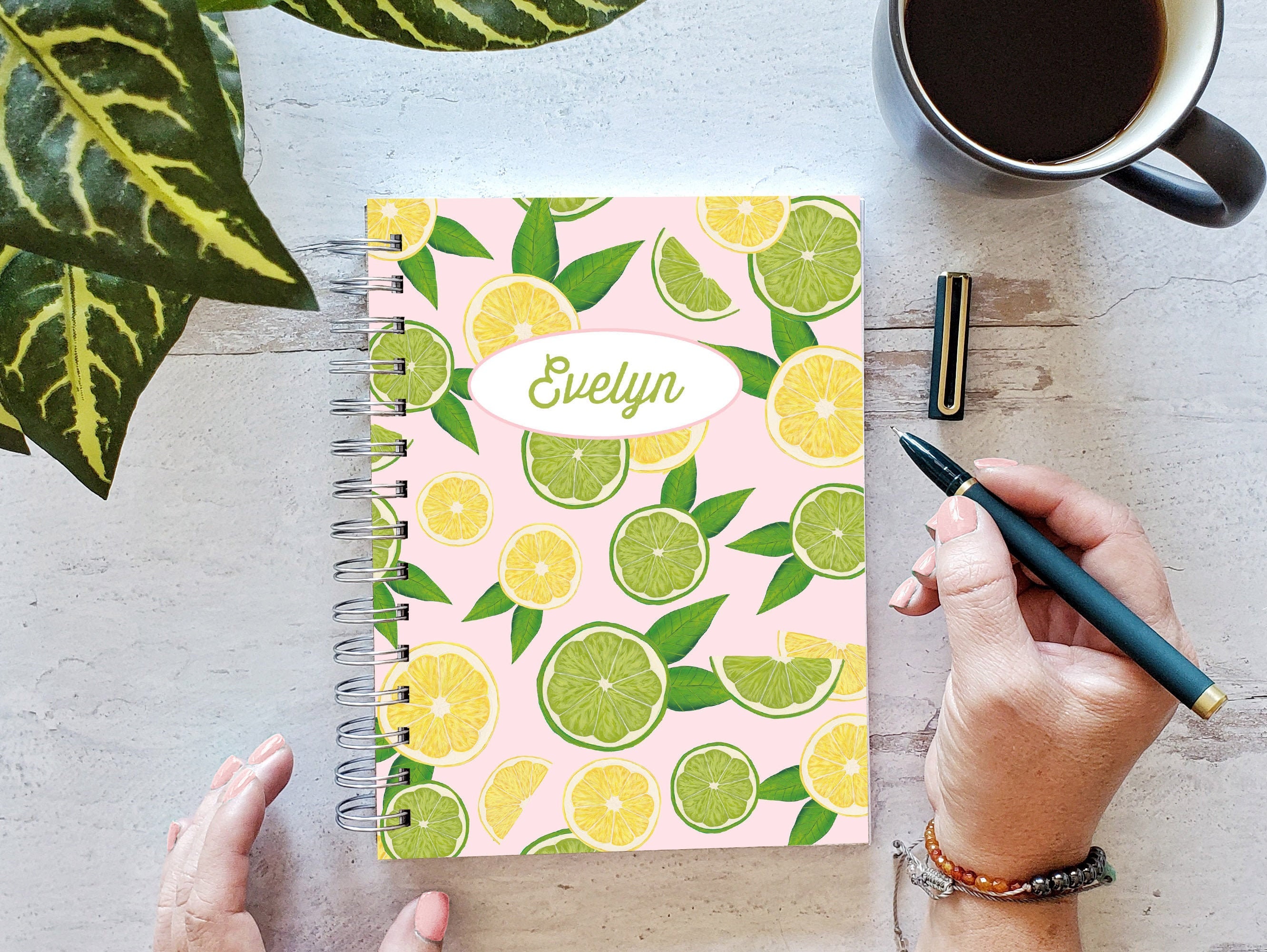 Paper & Party Supplies Calendars & Planners Paper Lemon Journal etna.com.pe