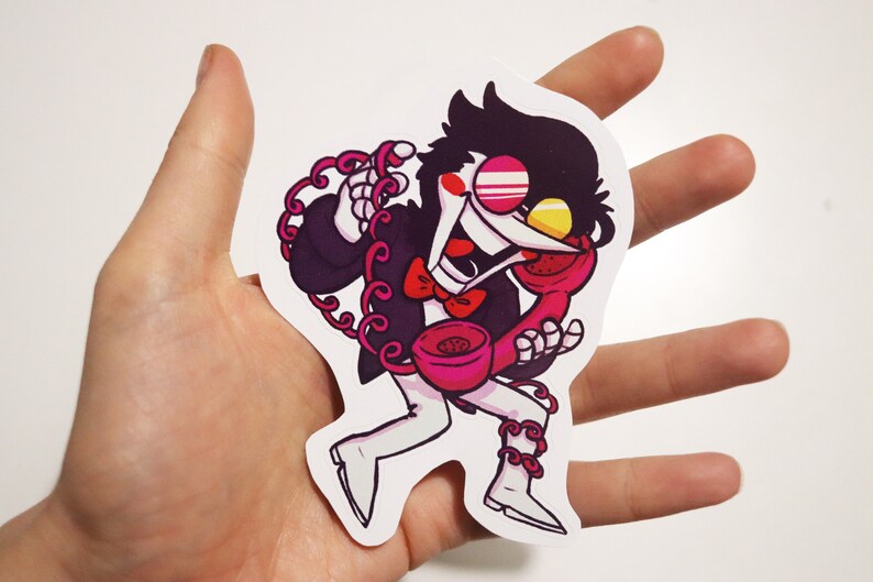 Spamton Sticker Die Cut Vinyl Sticker - Etsy