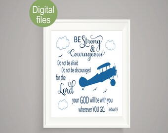 Airplane Bible Verse - Etsy