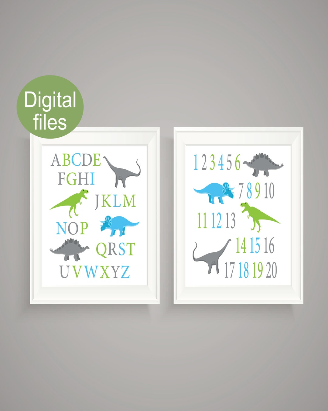Dinosaur Nursery Wall Decor Dinosaur Nursery Baby Boy Nursery Baby Boy ...