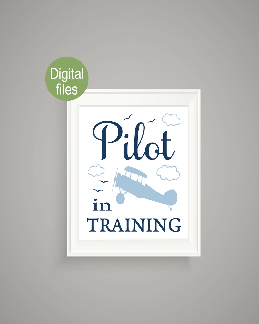 Airplane Nursery Wall Decor Airplane Nursery Baby Boy Nursery Baby Boy ...