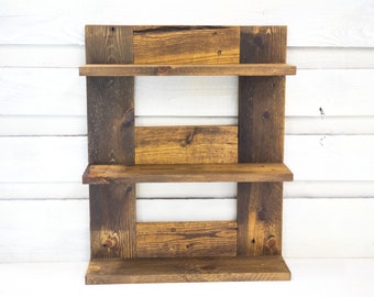 Pallet wall shelf | Etsy