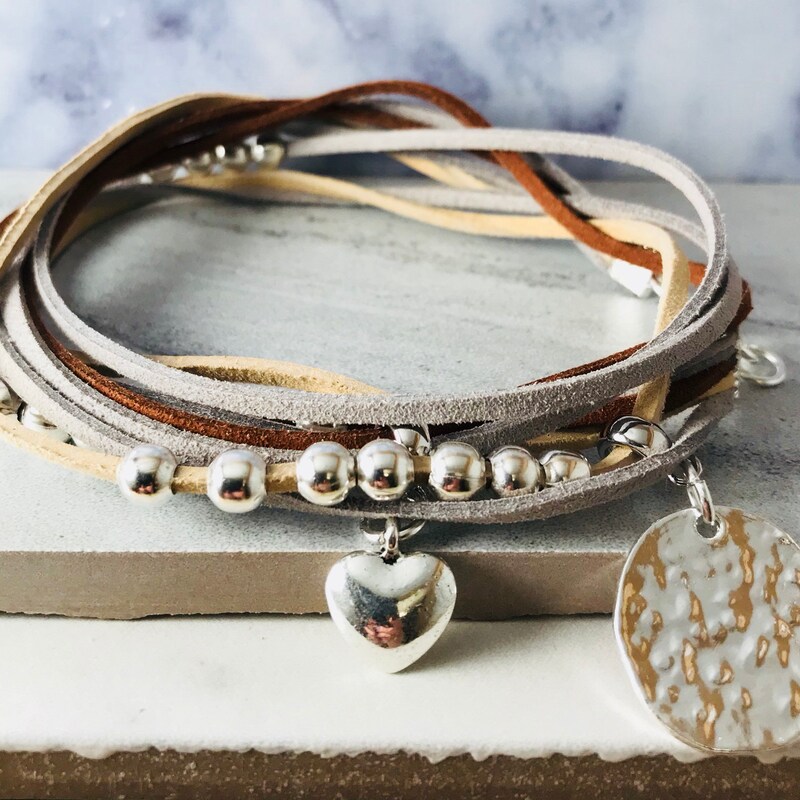 Suede Bracelet - Etsy
