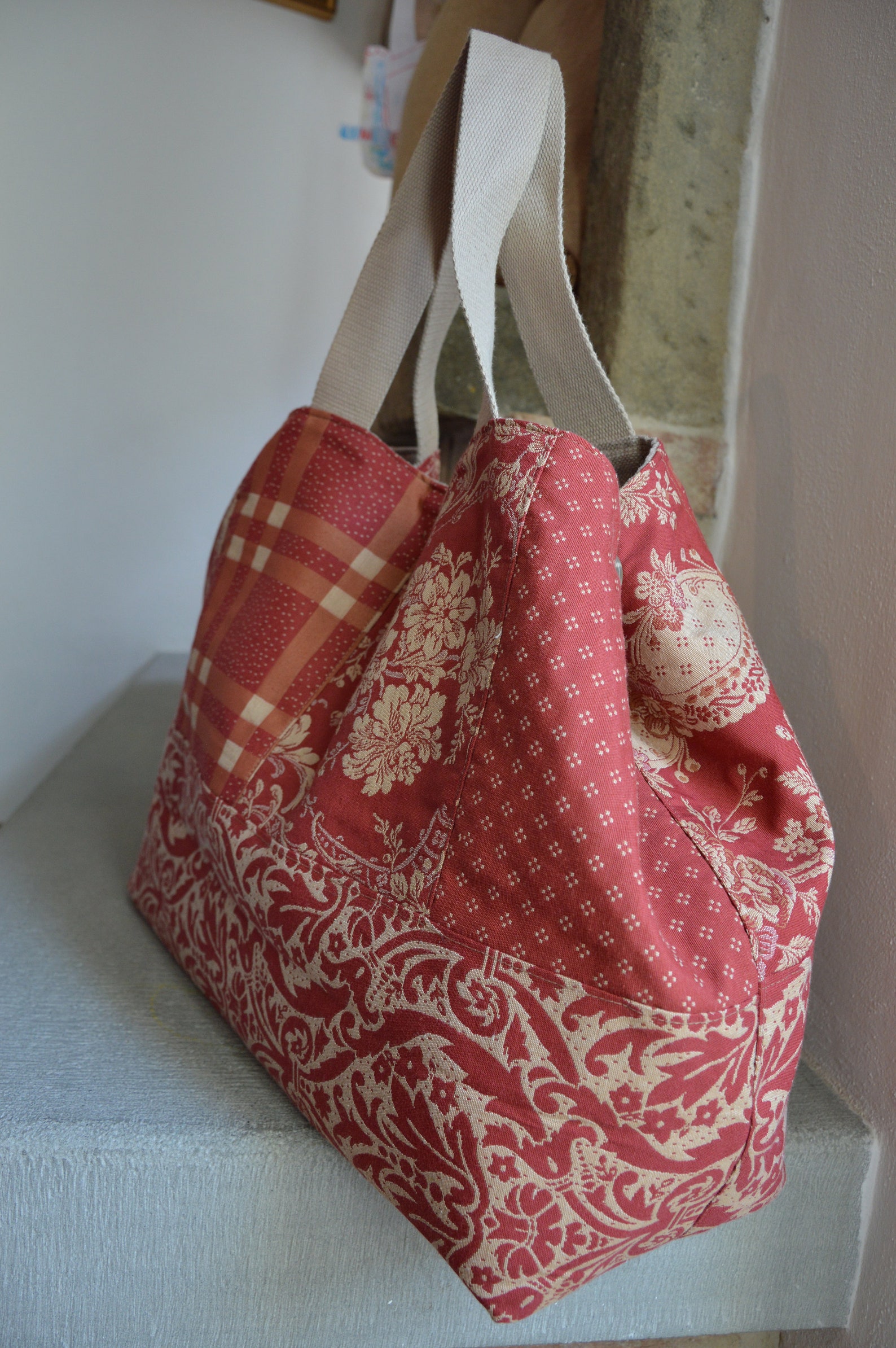 Shoulder Bag,maxi Bags,beach Bag,fancy Fabric Bag,handmade Bag,cotton ...